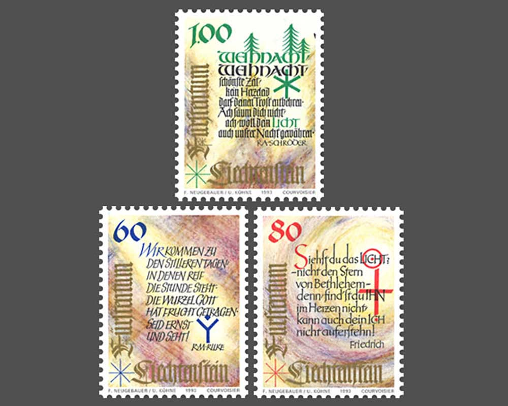 Christmas - Poems - Individual stamps 2000 - 1990 - Philatelie ...