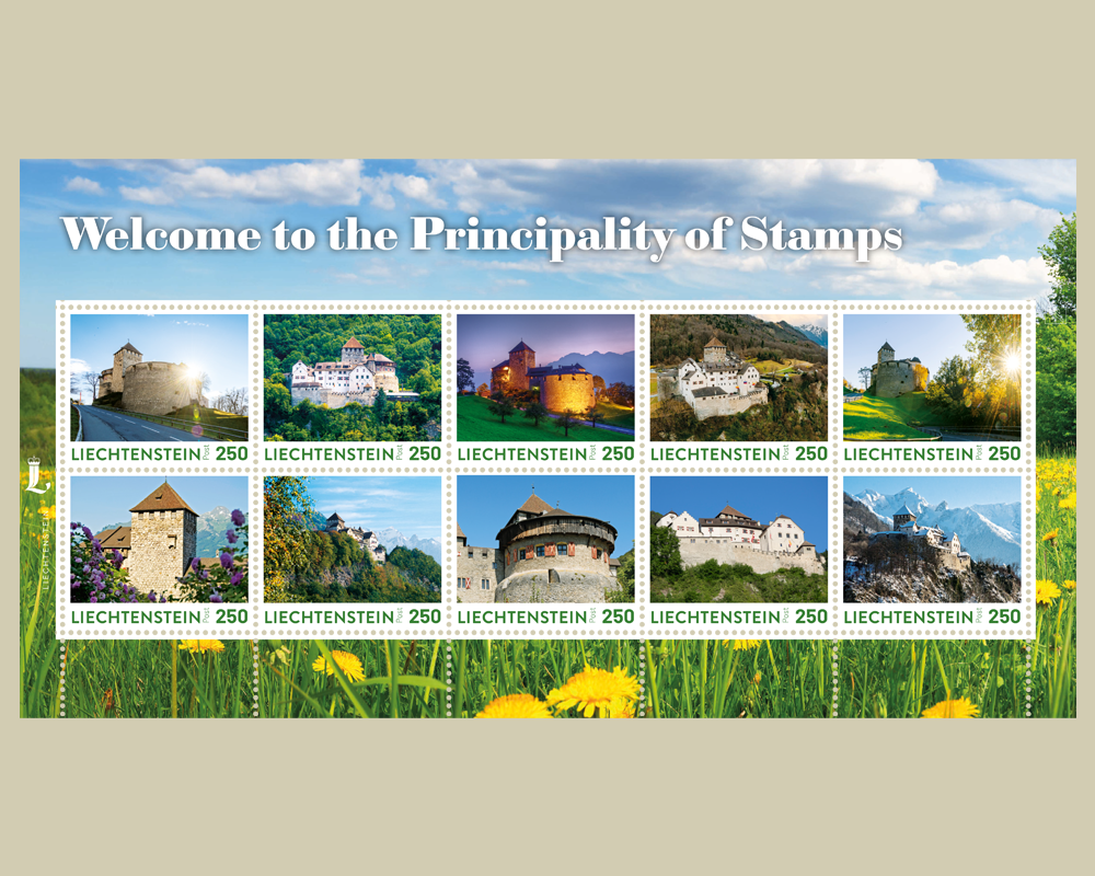 Welcome to the Principality of Stamps - Kollektionsbögen - Philatelie ...