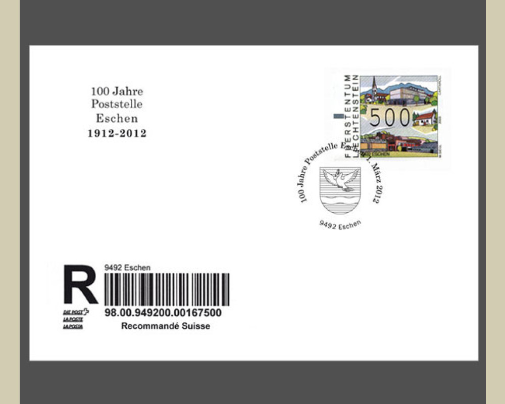 Special cover - 100 Years of Post-Office - Special issues - Philatelie ...