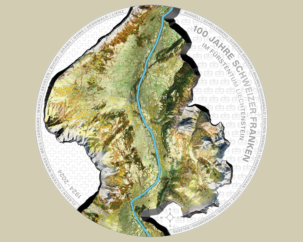 100 Years of the Swiss Franc in FL - Single Coins - Philatelie ...