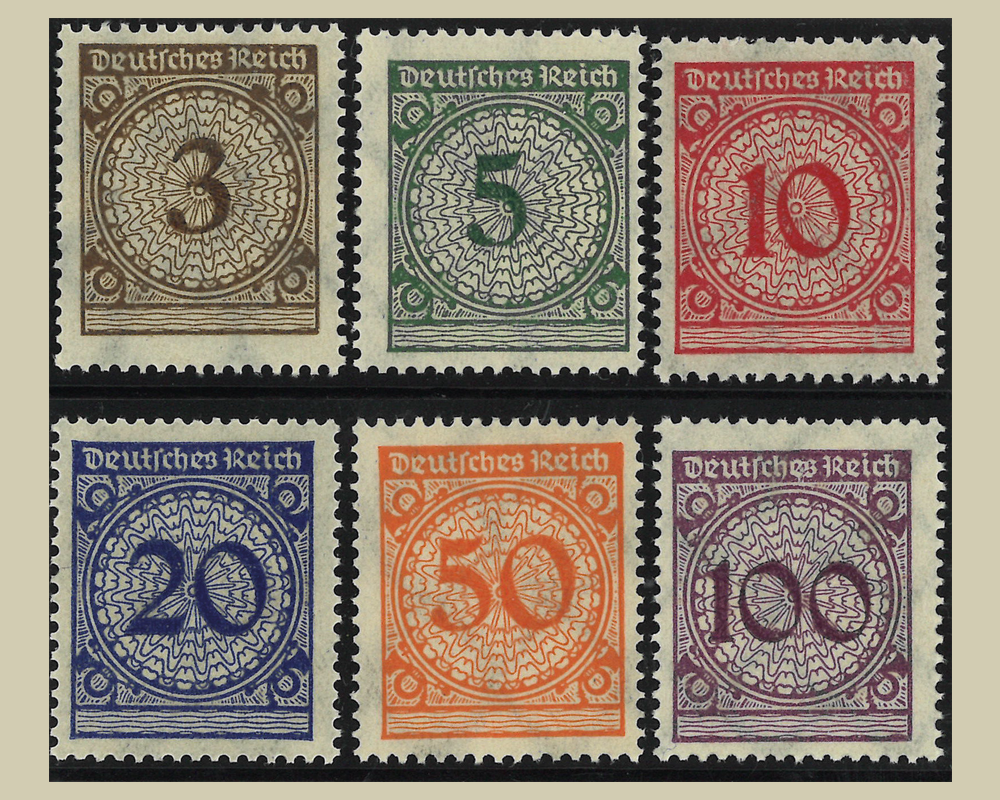 German Reich - Definitive stamps - Foreign countries - Philatelie ...