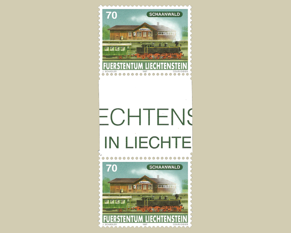 125 Jahre Eisenbahn im Fürstentum Liecht - 1999 - 1980 - Philatelie ...