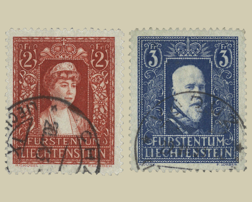 Princess Elsa, Prince Franz I. - 1939 - 1920 - Philatelie Liechtenstein
