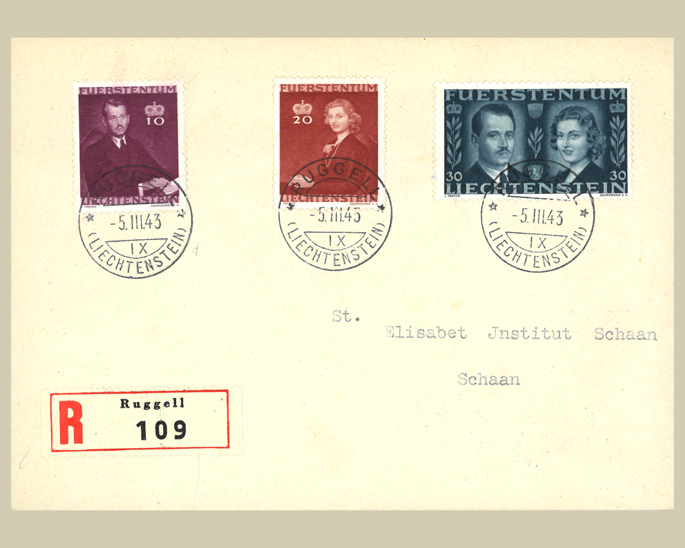Vermählung von Fürst Franz Josef ll. und - 1959 - 1940 - Philatelie ...