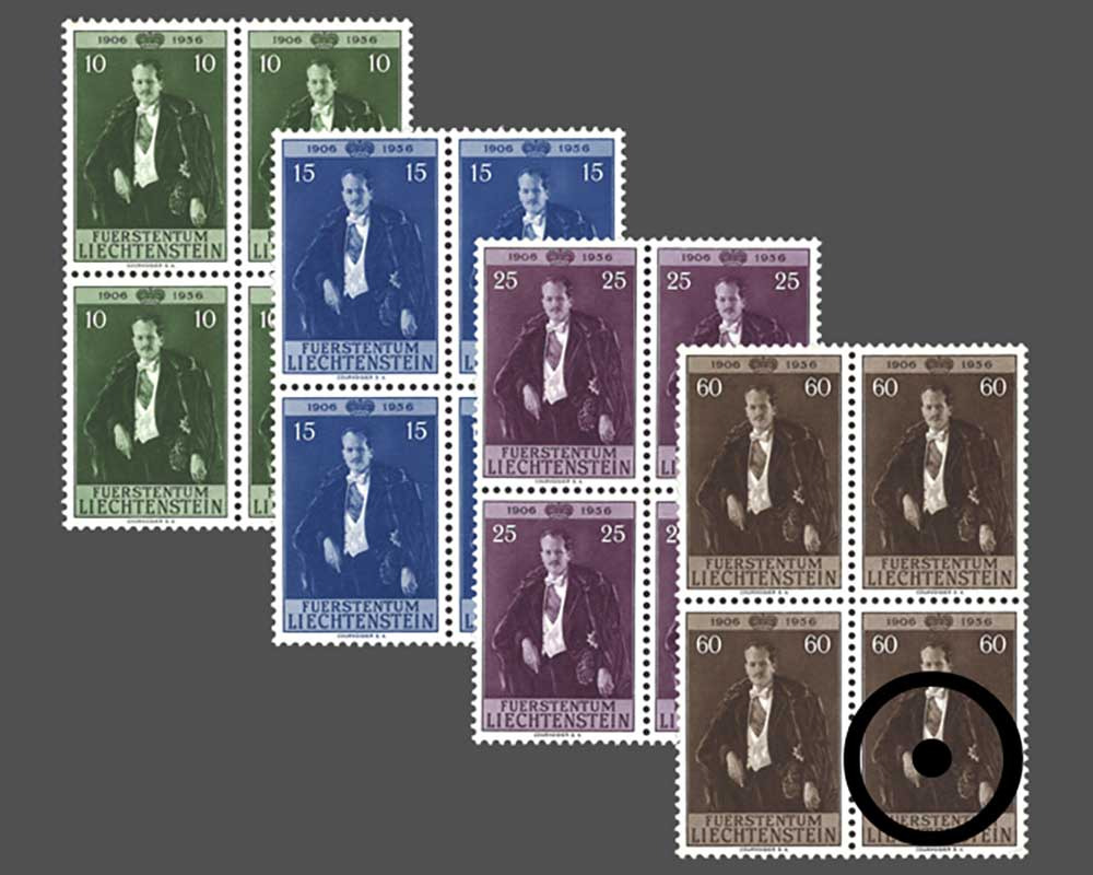 50. Geburtstag von Fürst Franz Josef ll. - 1959 - 1940 - Philatelie ...