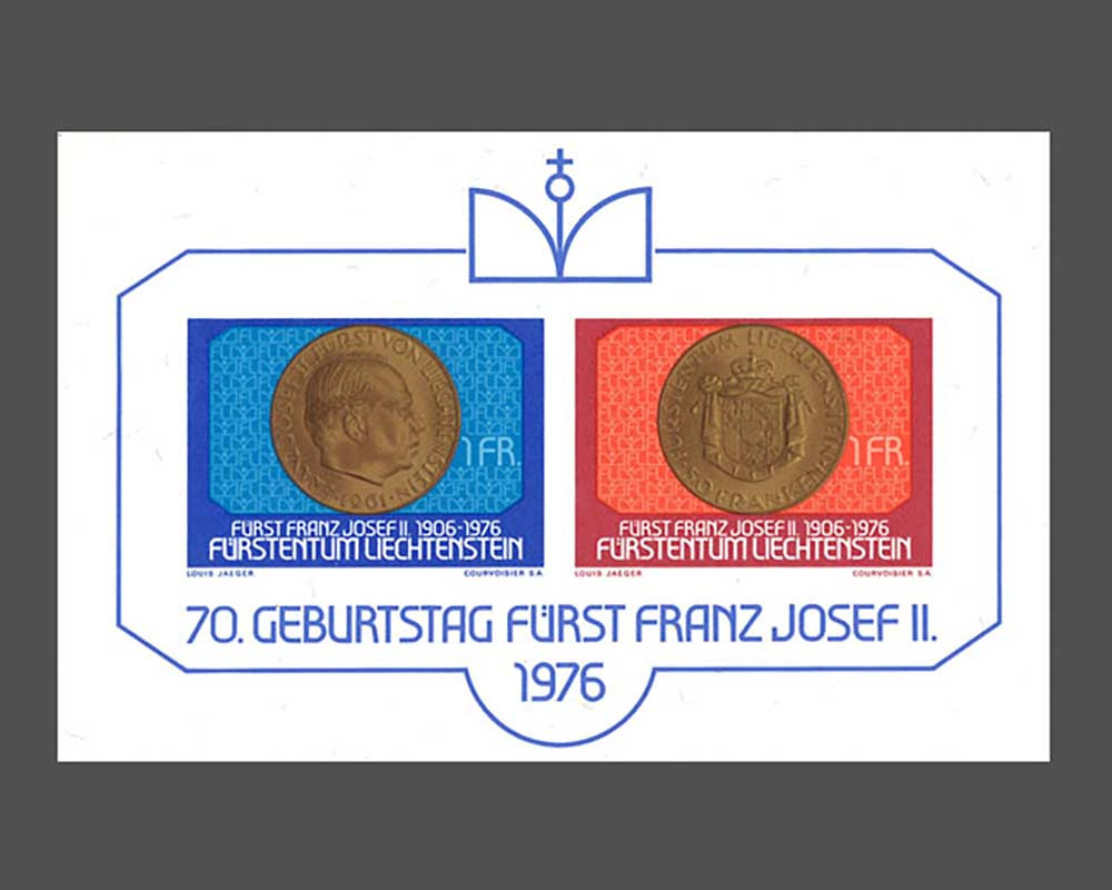 70. Geburtstag von Fürst Franz Josef ll. - 1979 - 1960 - Philatelie ...