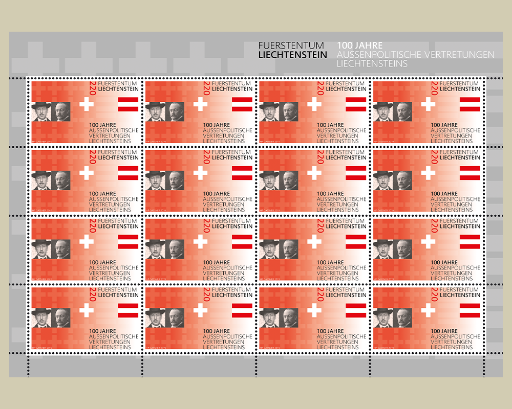 100 ans de représentation diplomatique d - 2020 - 2000 - Philatelie ...